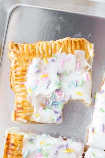 Sheet Pan Puff Pastry Pop Tart