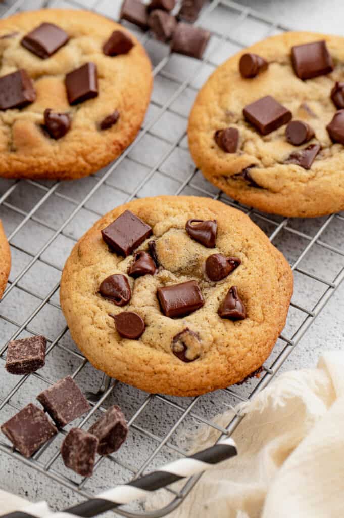 One Bowl Chocolate Chip Cookies - One Pot Only