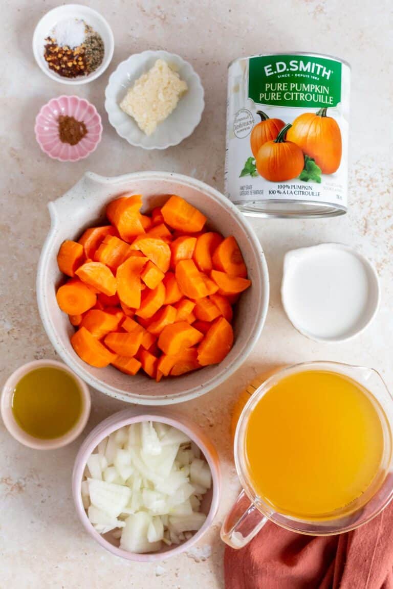 Carrot Pumpkin Soup - One Pot Only — easy recipes using one pot only!