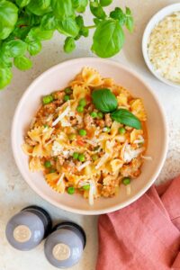 Ground Pork Pasta - One Pot Only — easy recipes using one pot only!